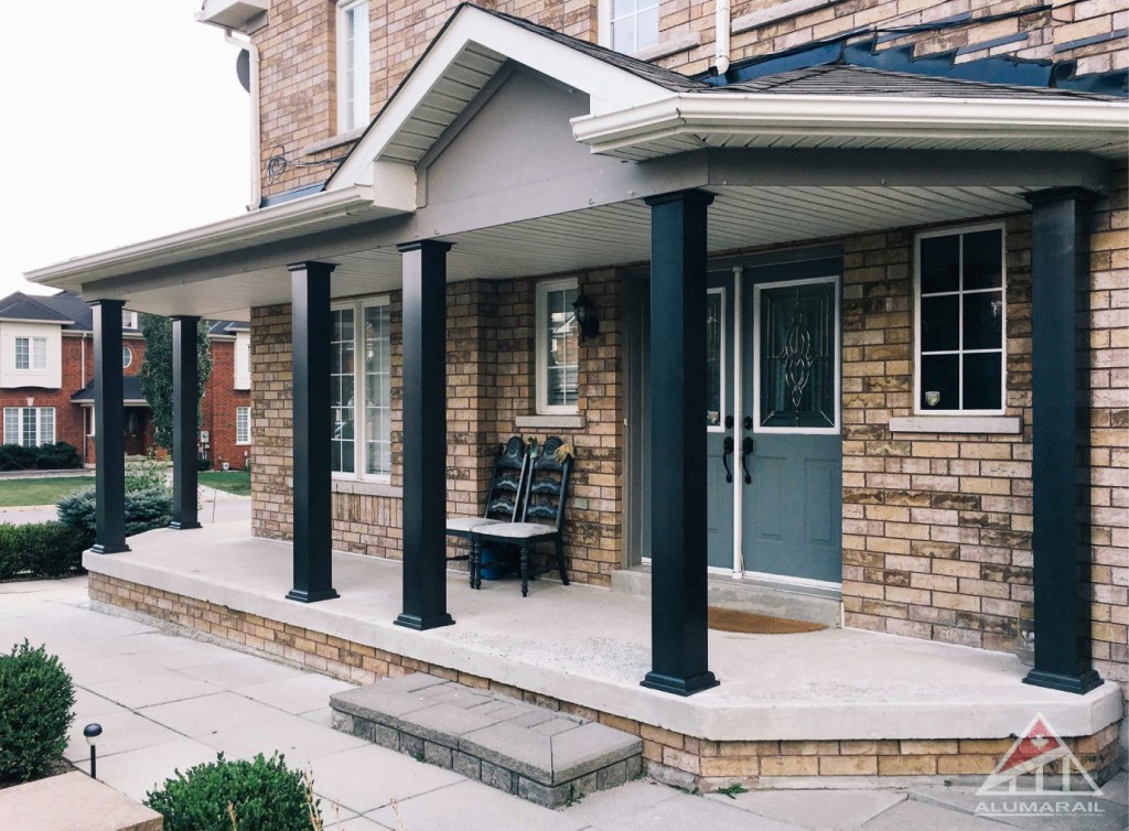 Columns Photo Collection - Alumarail Manufacturing Inc. Aluminum Columns