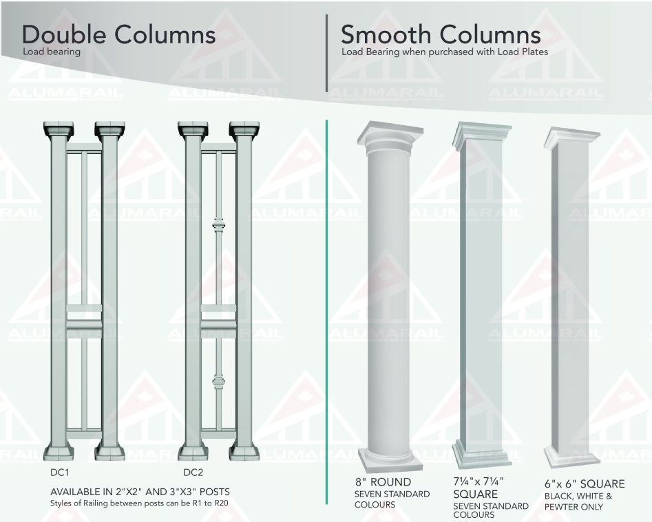 Columns - Alumarail Manufacturing Inc.